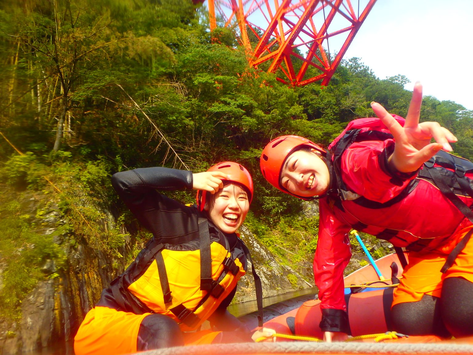 2024/07/20 rafting big smile okutama mitake. - Tokyo Okutama rafting