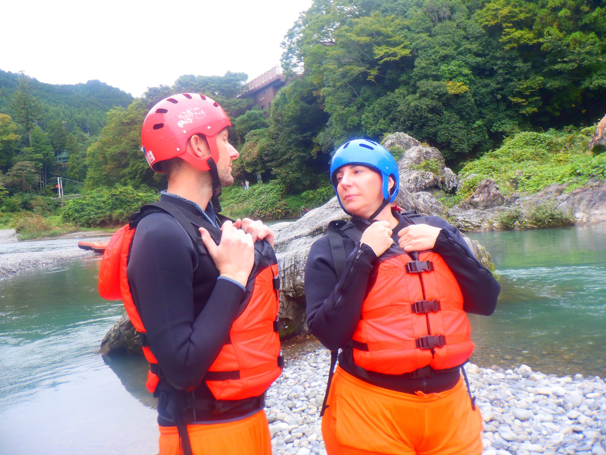 2024-10-06 big smile rafting okutama mitake - Tokyo Okutama rafting