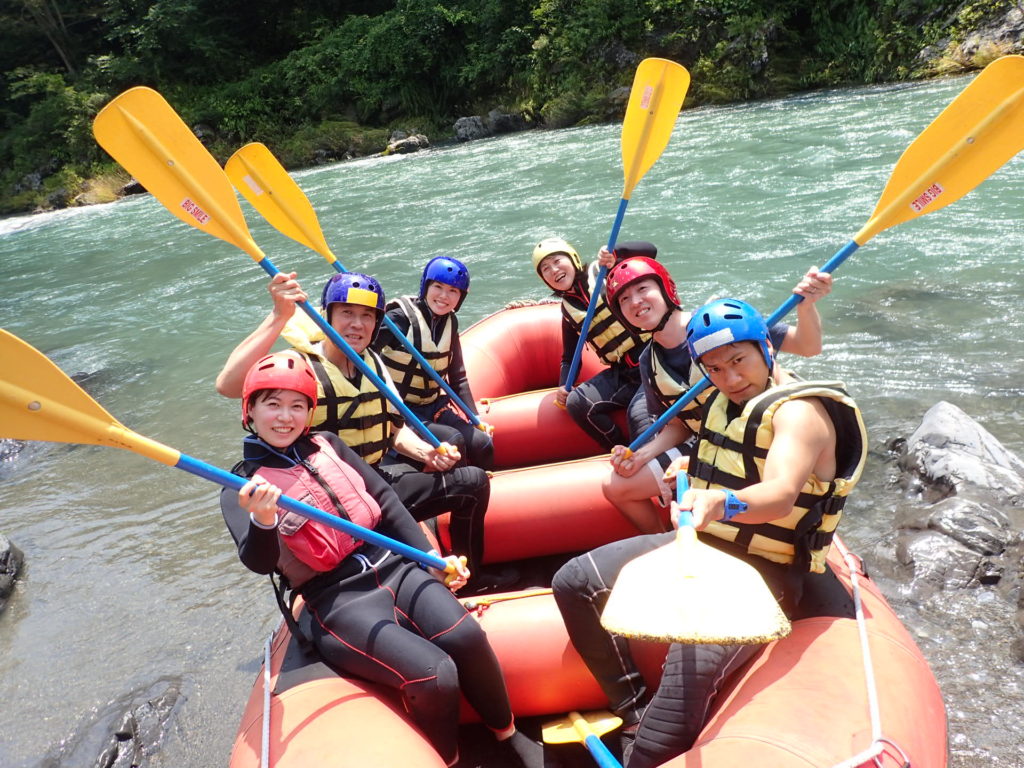 【Okutama Rafting】White water rafting boat - Tokushima Yoshinogawa rafting