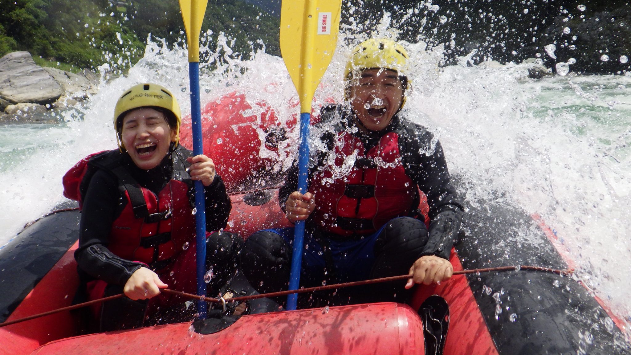 Today is 2024-07-19 Tokushima Whitewater Rafting Yoshino River ...