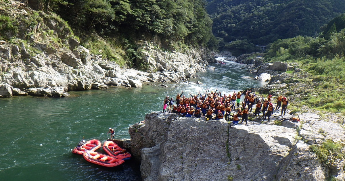 Rafting Japan! Experience thrilling white water rafting in Japan